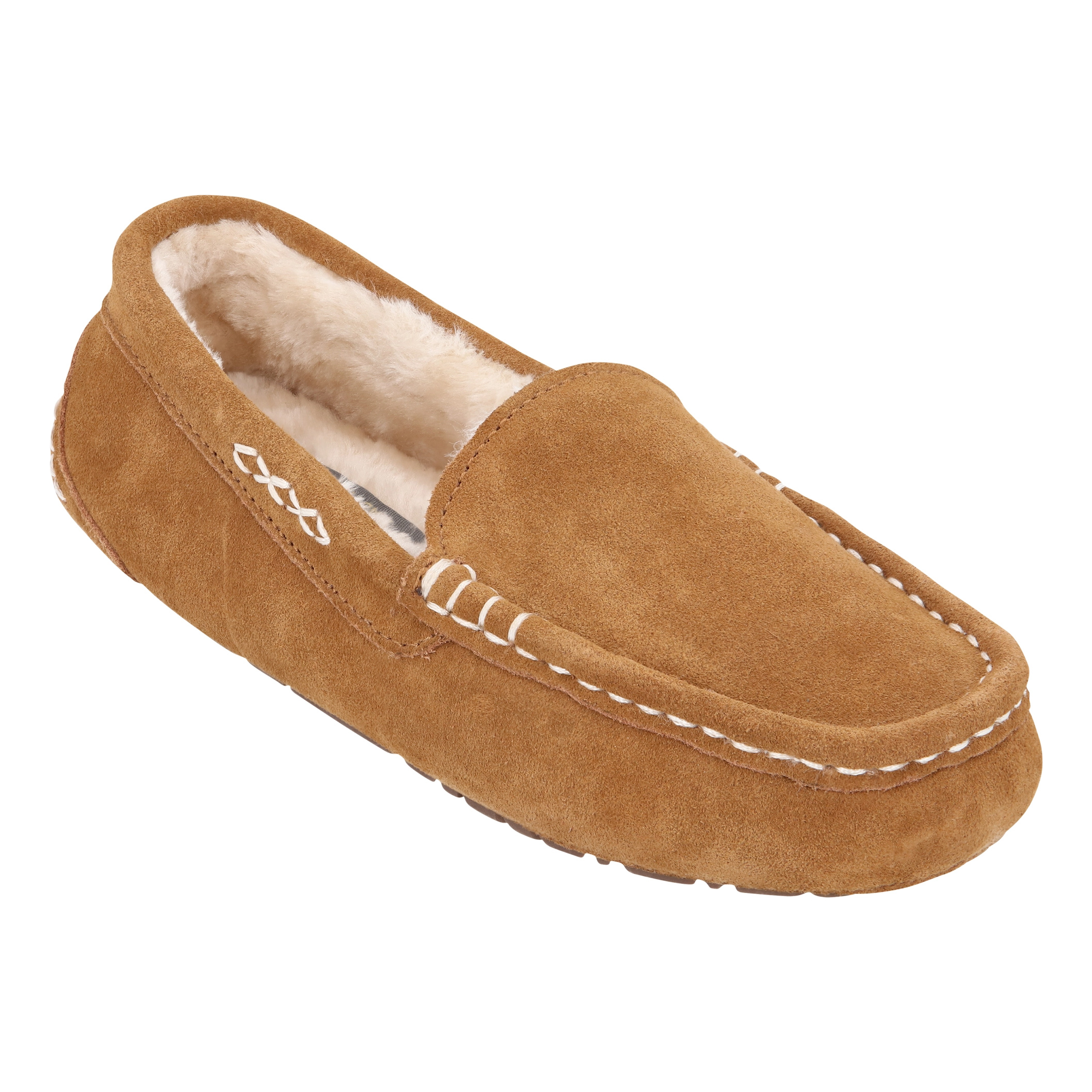 Natural Reflections Ellie II Suede Moc Slippers | Bass Pro Shops